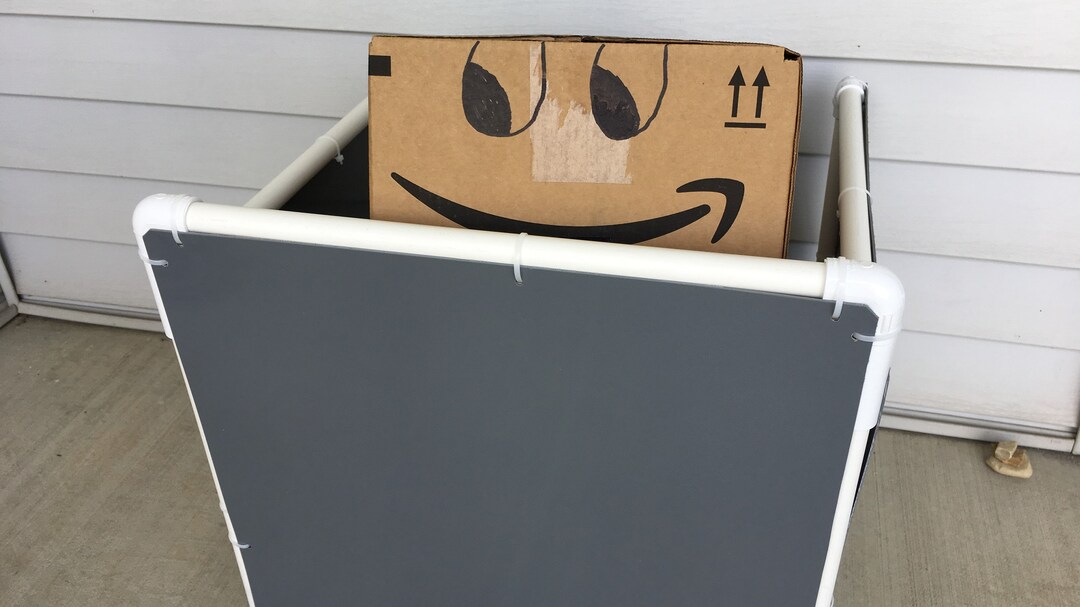 Packages Out of Sight ! With This Low-cost Package Hider Enclosure ...
