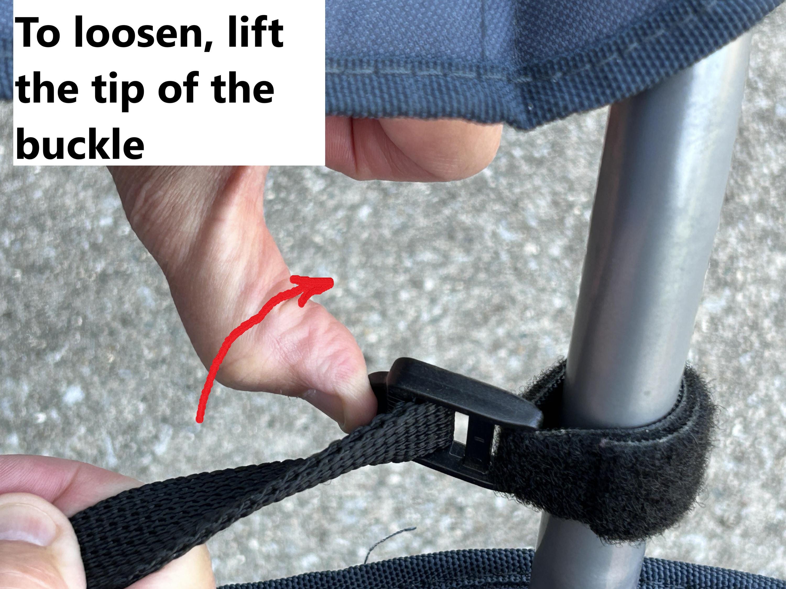 Lawn Chair Add-on Lumbar Support. Now They're Comfortable ! Free ...