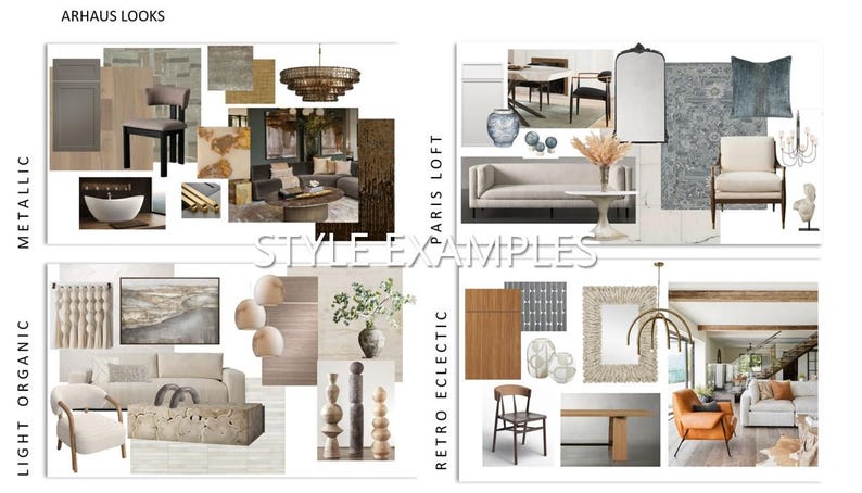 Virtual Interior Design Whole House Bespoke Interior Design Service up ...