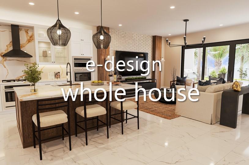 Virtual Interior Design Whole House Bespoke Interior Design Service up ...