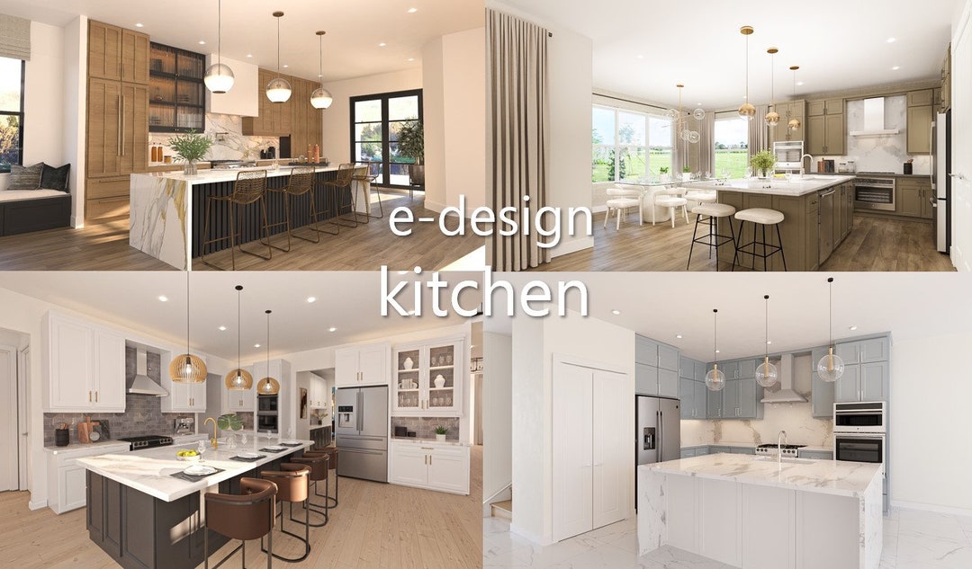 Kitchen Design Help E-design Kitchen Layout and Finish Selections for ...