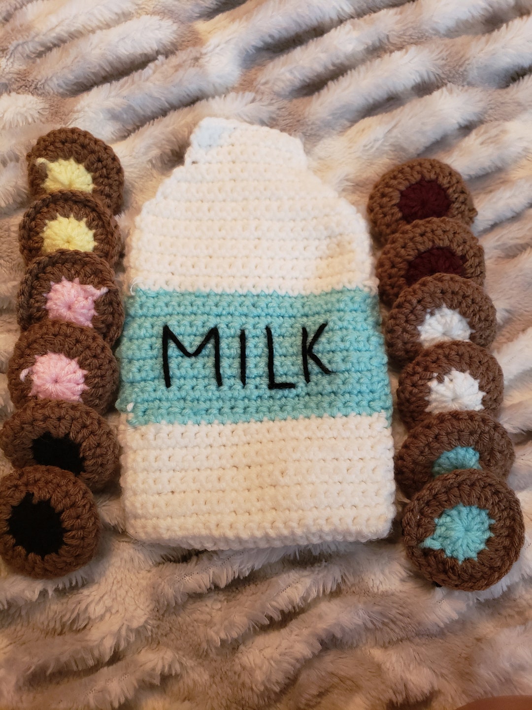 Milk & Cookies Match Memory Game - Etsy