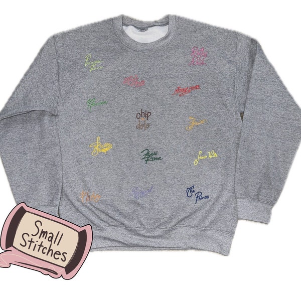 Custom Embroidery Signatures - Etsy