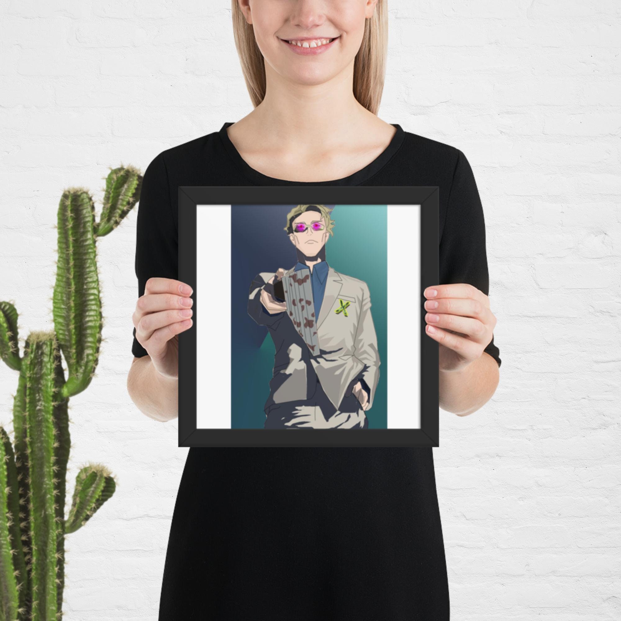 Jujutsu Kaisen Nanami Framed Poster , Prints for Home Decor - Etsy