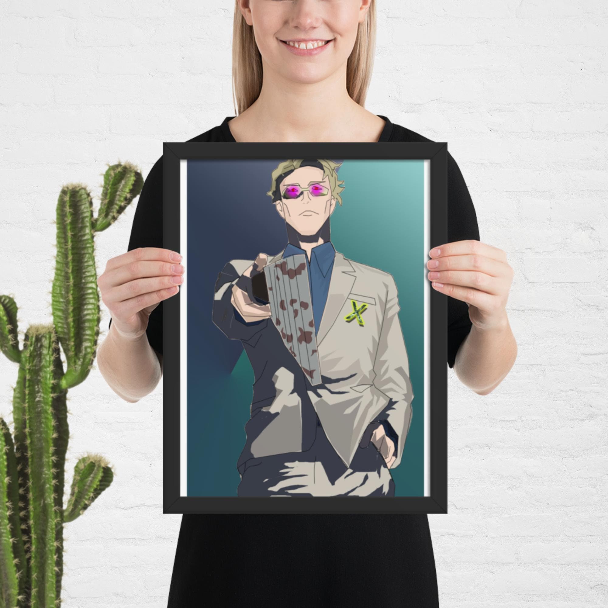 Jujutsu Kaisen Nanami Framed Poster , Prints for Home Decor - Etsy