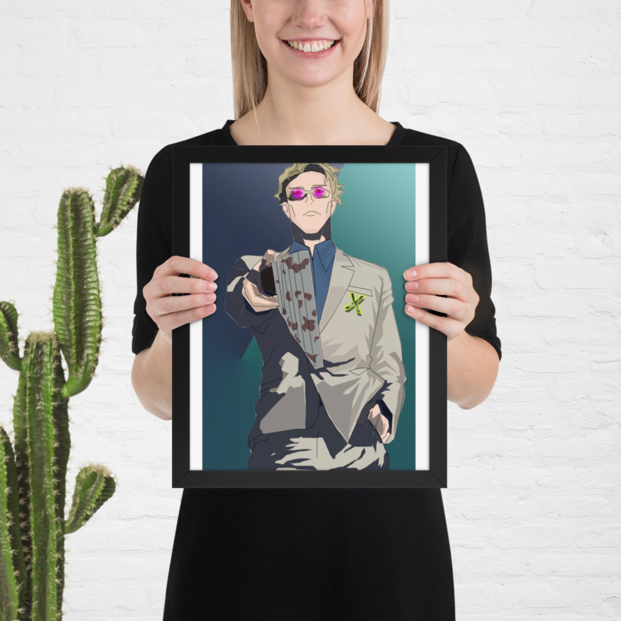 Jujutsu Kaisen Nanami Framed Poster , Prints for Home Decor - Etsy