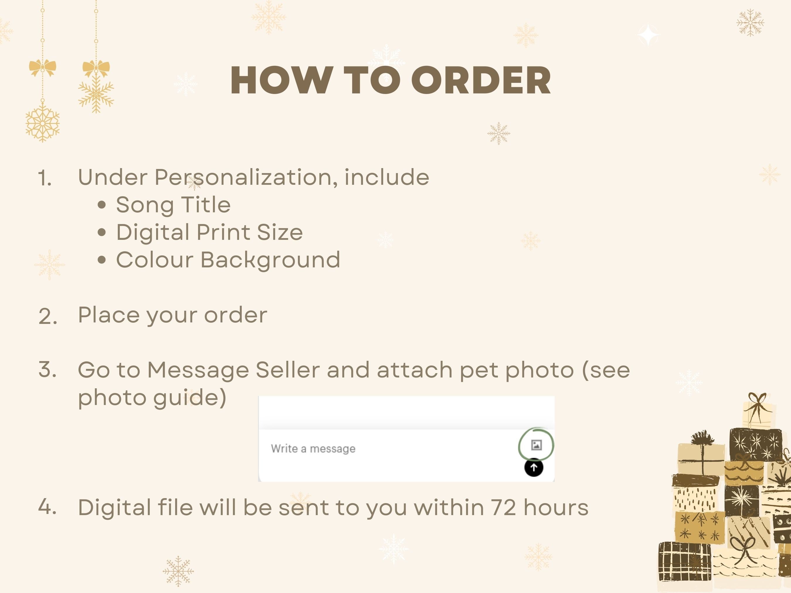 Custom Christmas Pet Portrait Spotify Cover, Unique Christmas Dog/pet ...