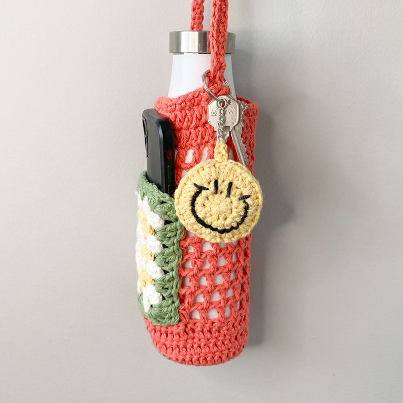 Happy Face Key Chain, Aesthetic Keychain, Happy Keychain, Keychain ...