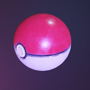 Pokemon Pokeball Model STL File for 3d Printing or Rendering - Etsy