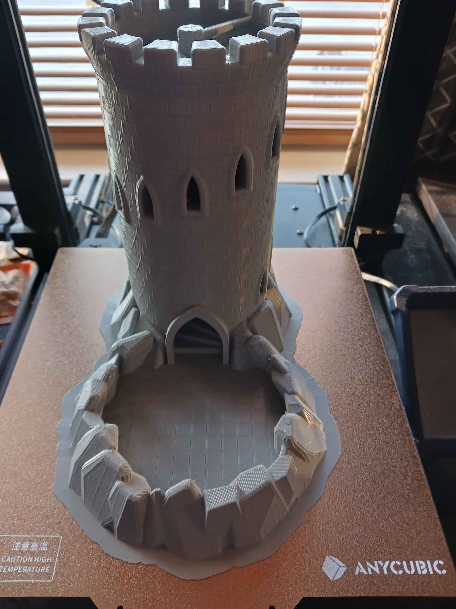 3D Printed Dnd Castle Dice Tower - Etsy