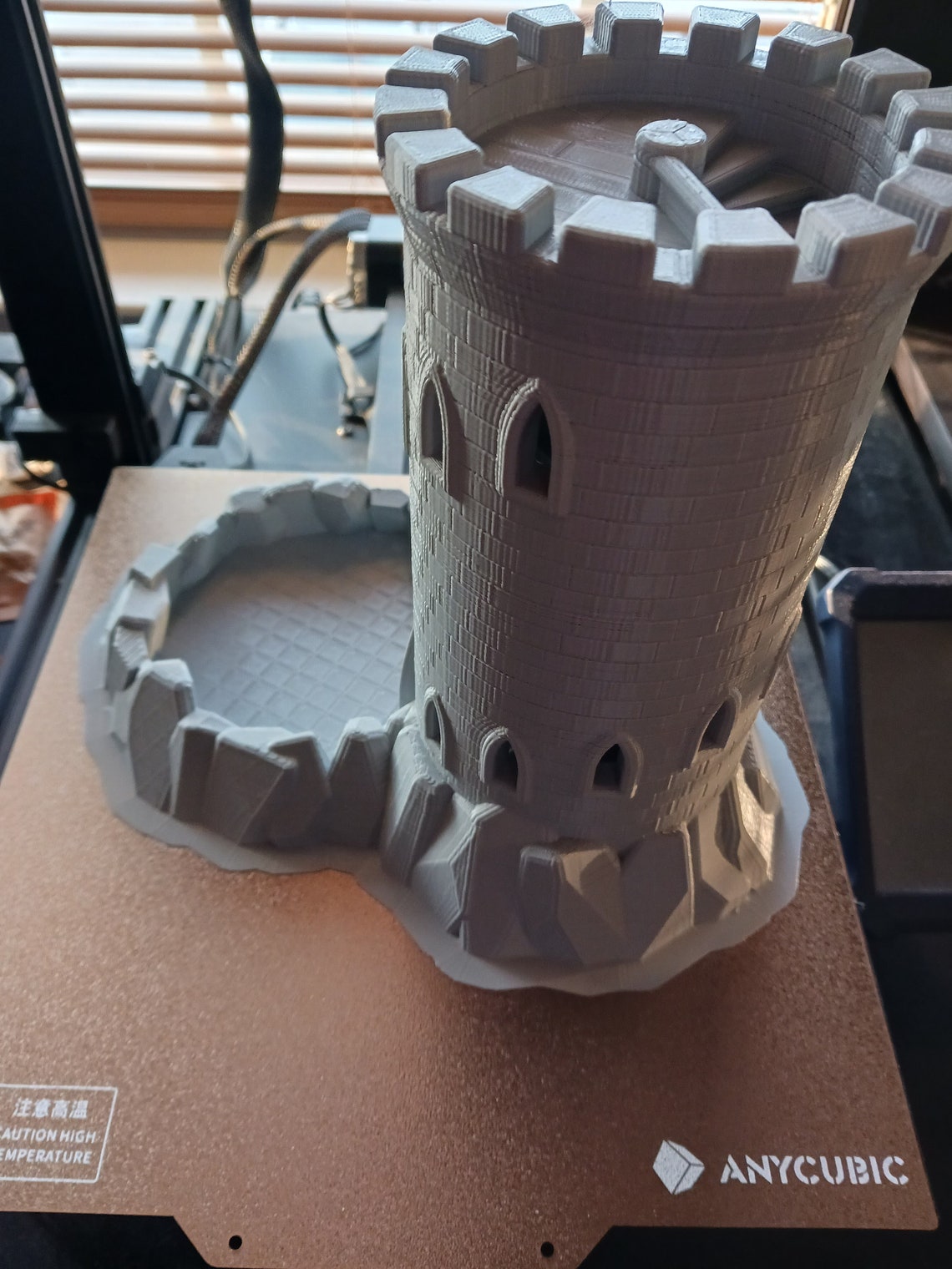 3D Printed Dnd Castle Dice Tower - Etsy