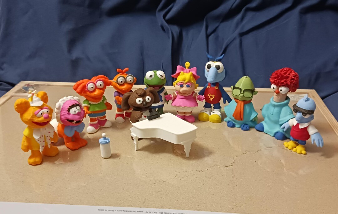 Muppet Babies Figure Set 11 Pieces - Etsy