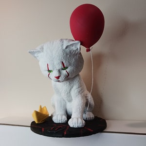 Pennywise Cat Stephen King IT 3d Printed Statue - Etsy