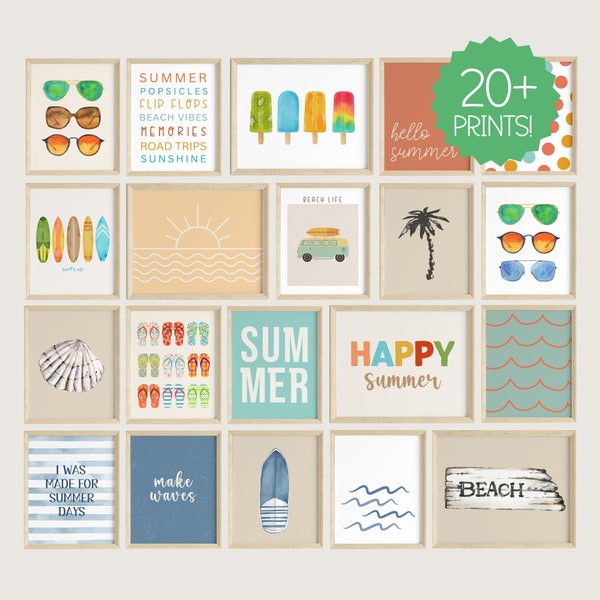 Summer Wall Art - Etsy