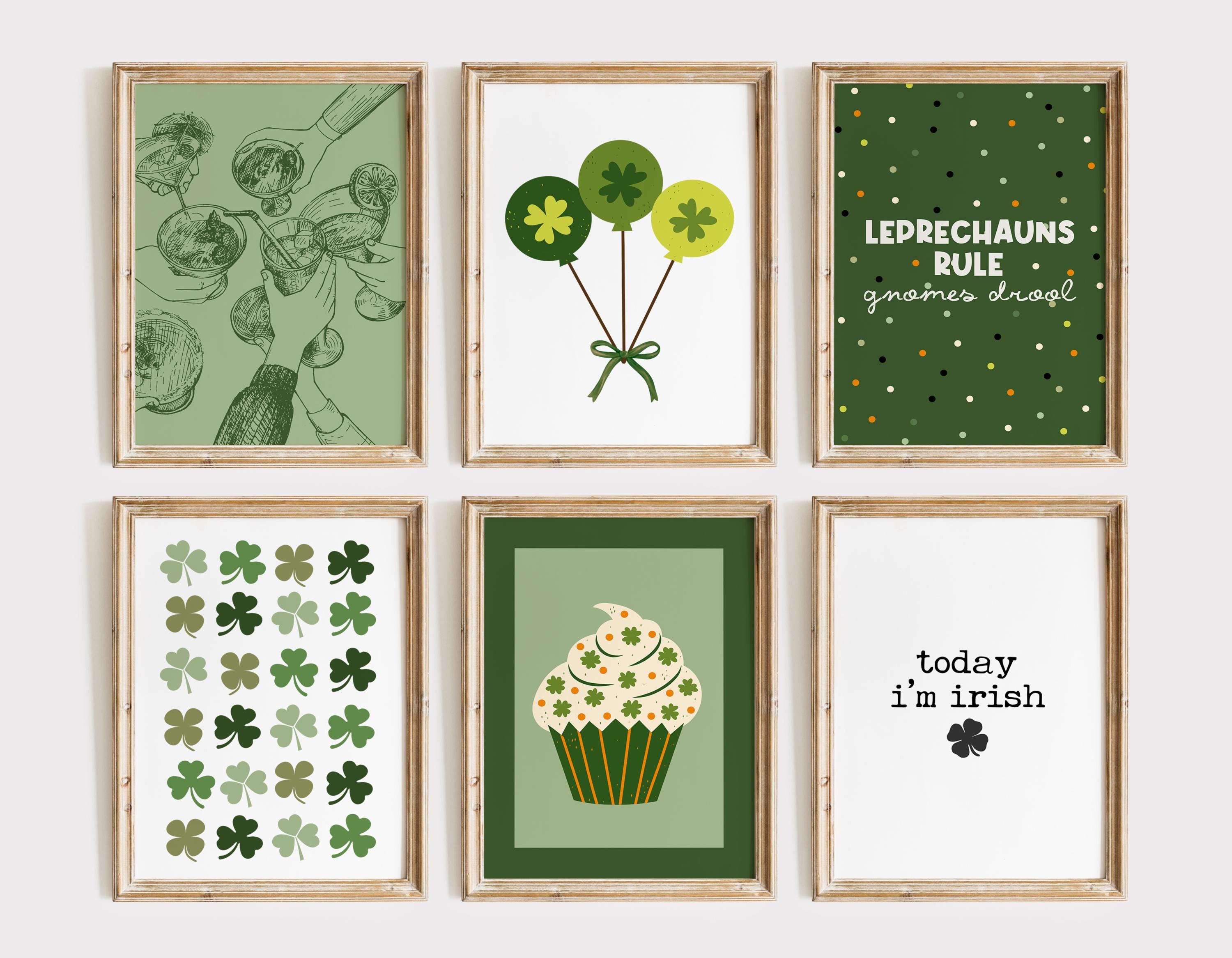 St Patricks Day Wall Art | St Patrick's Day Printable Wall Art | St ...