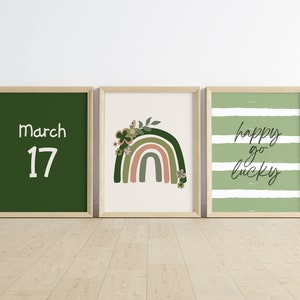 St Patricks Day Wall Art | St Patrick's Day Printables | St. Patrick's ...