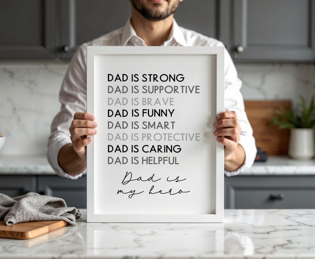Fathers Day Printable Art | Fathers Day Gift | Digital Prints ...