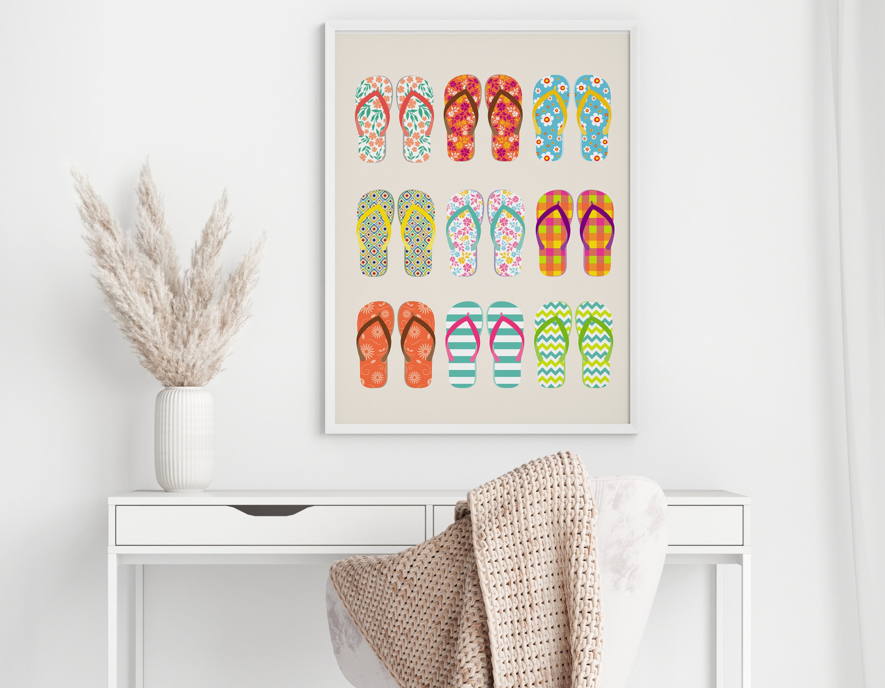 Summer Prints Gallery Wall Set | Beach Decor Wall Art | Summer ...
