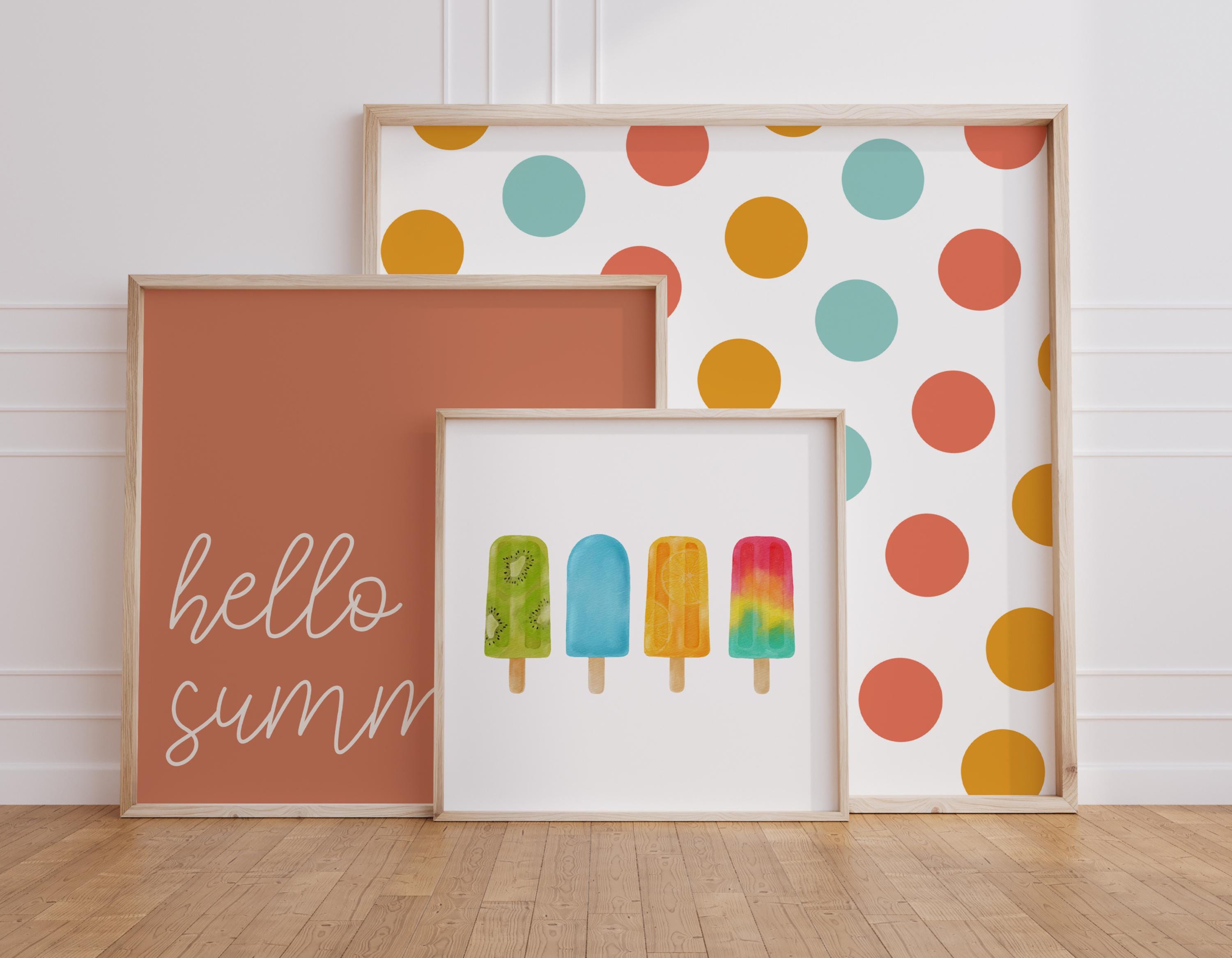 Summer Prints Gallery Wall Set | Beach Decor Wall Art | Summer ...