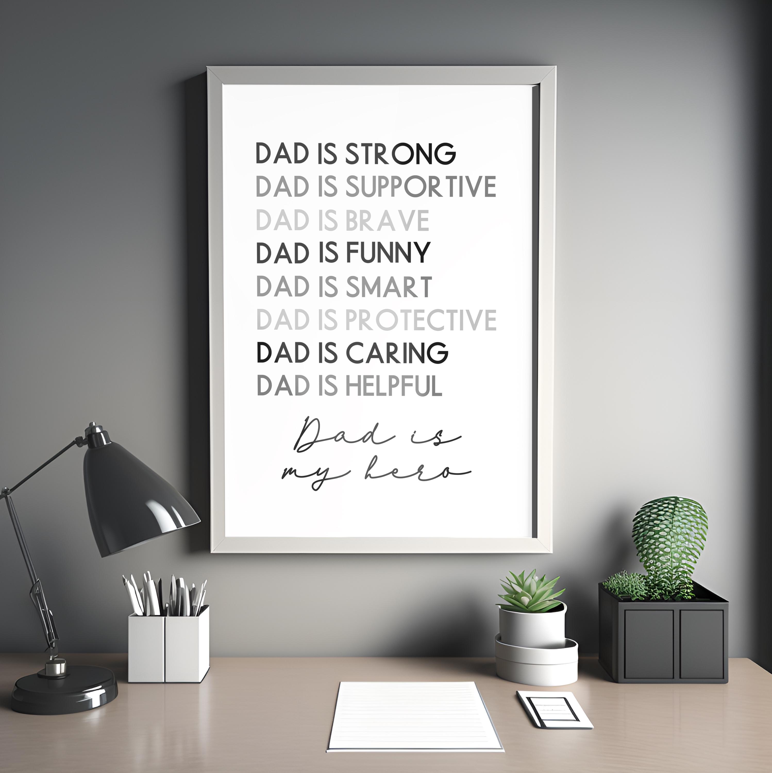 Fathers Day Printable Art | Fathers Day Gift | Digital Prints ...