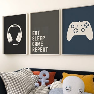 Boys Printable Art Set of 20 | Kid Room Art Prints | Boys Room Decor ...
