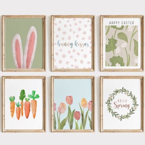 Easter Printable Wall Art | Easter Gifts | Easter Digital Art | Easter ...