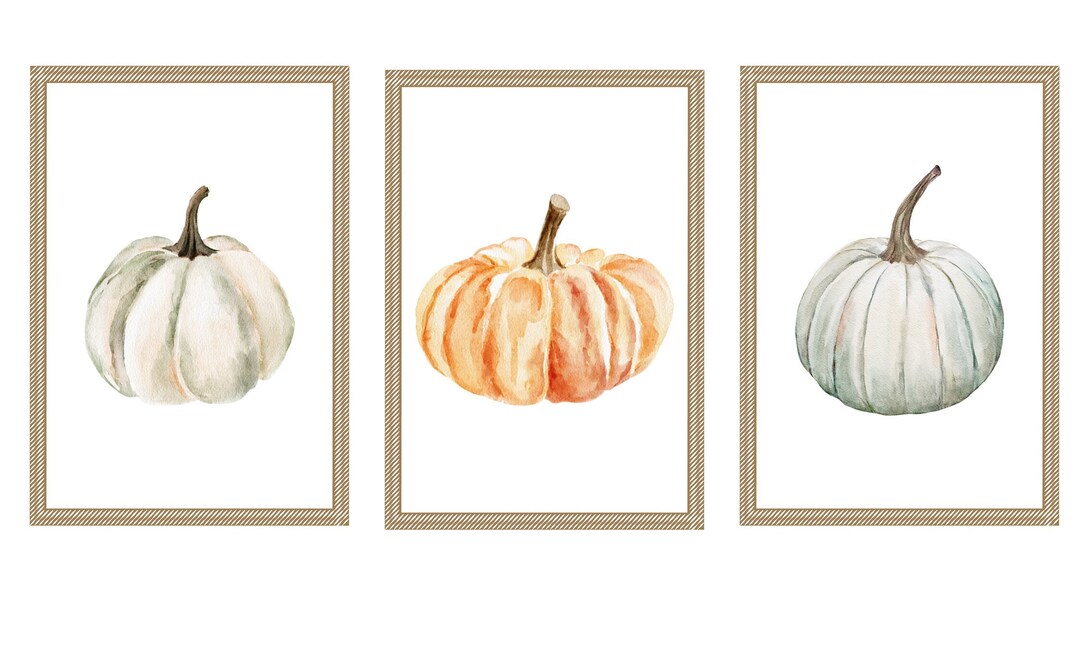 Pumpkin Trio Digital Download - Etsy