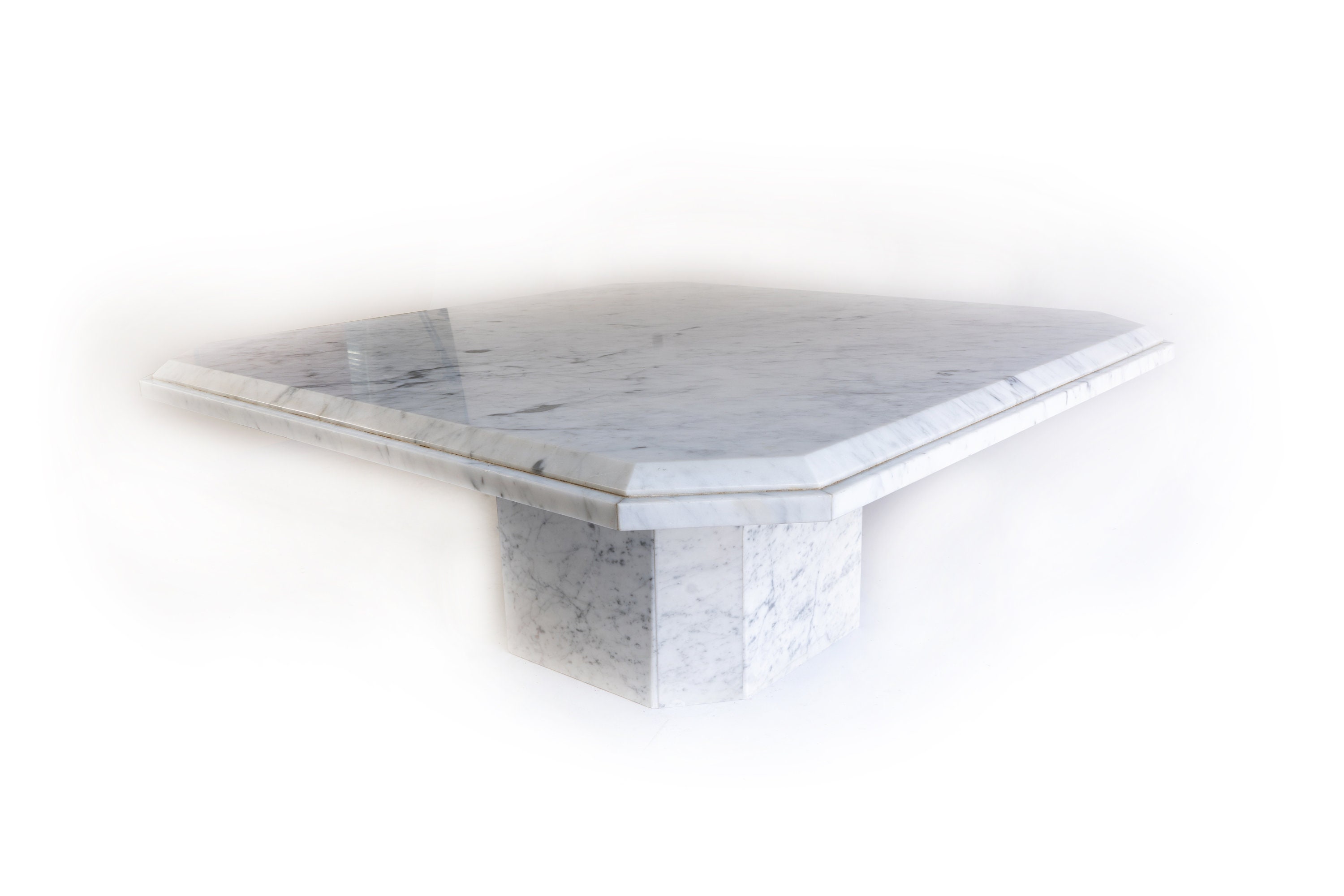 Lineatre Italian Marble Coffee Table - Etsy