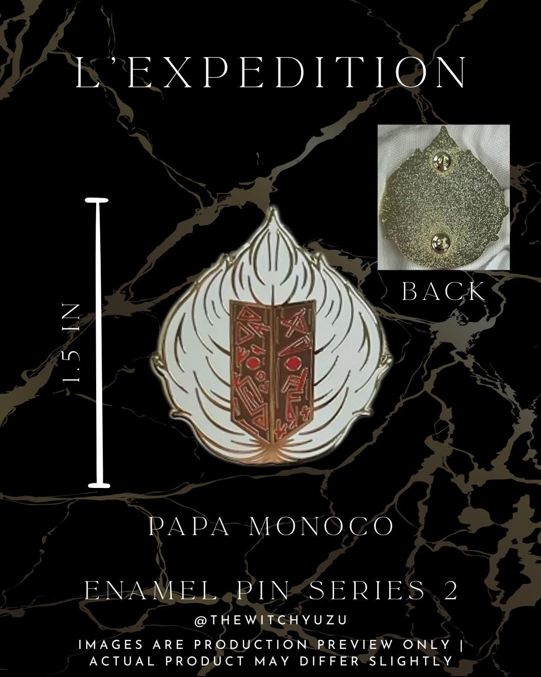 L’expedition Clair Obscure Enamel Pins Series 2 Monoco Pin Noco Gestral ...