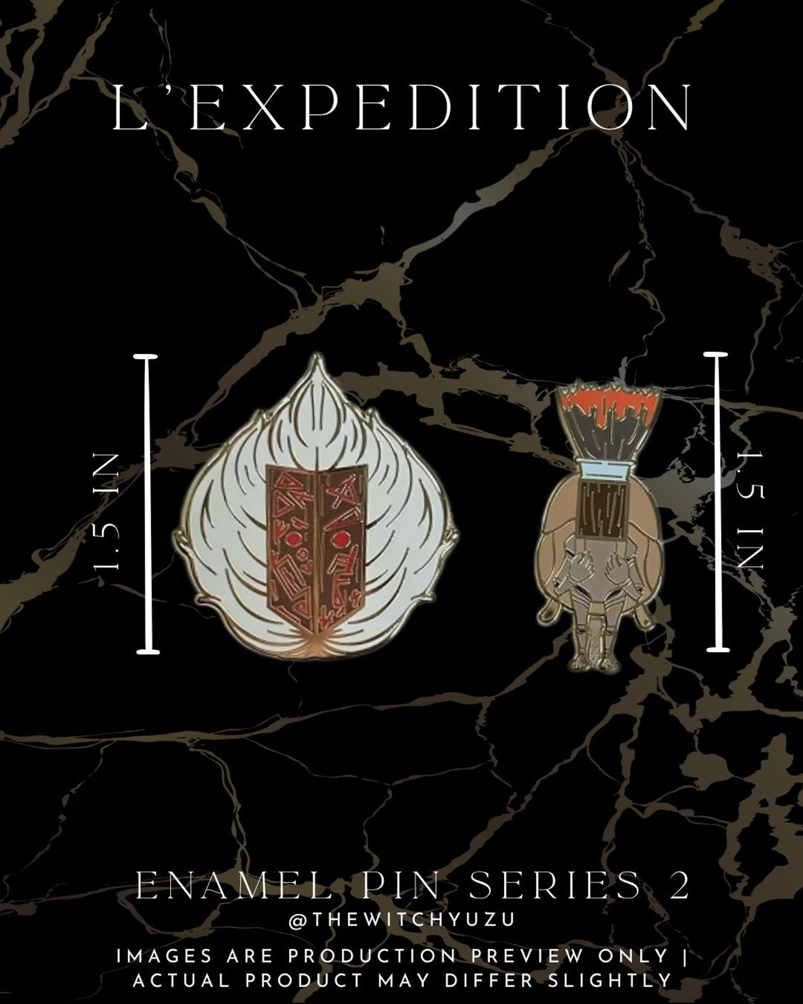 L’expedition Clair Obscure Enamel Pins Series 2 Monoco Pin Noco Gestral ...