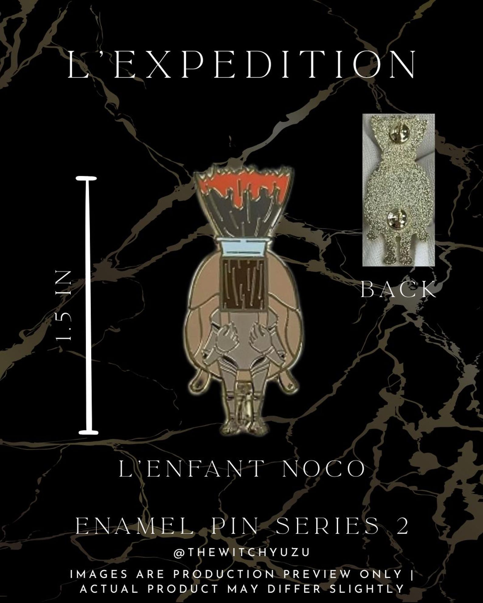 L’expedition Clair Obscure Enamel Pins Series 2 Monoco Pin Noco Gestral ...