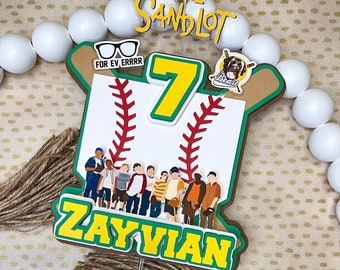 Sandlot Cake Topper - Etsy