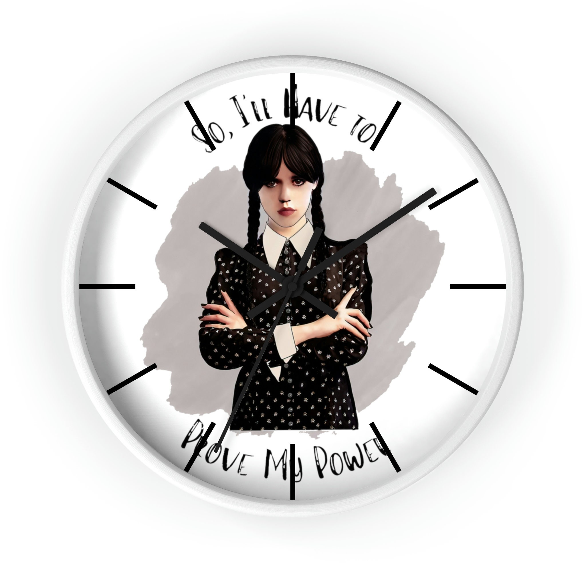 Wednesday Addams, Wednesday, Wall clock, Wednesday Addams sold by ...