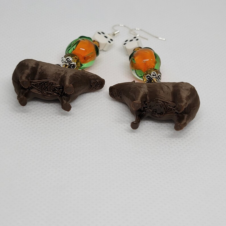 Capybara Earrings Cute Capybara Earrings Gift for Capybara Lovers ...