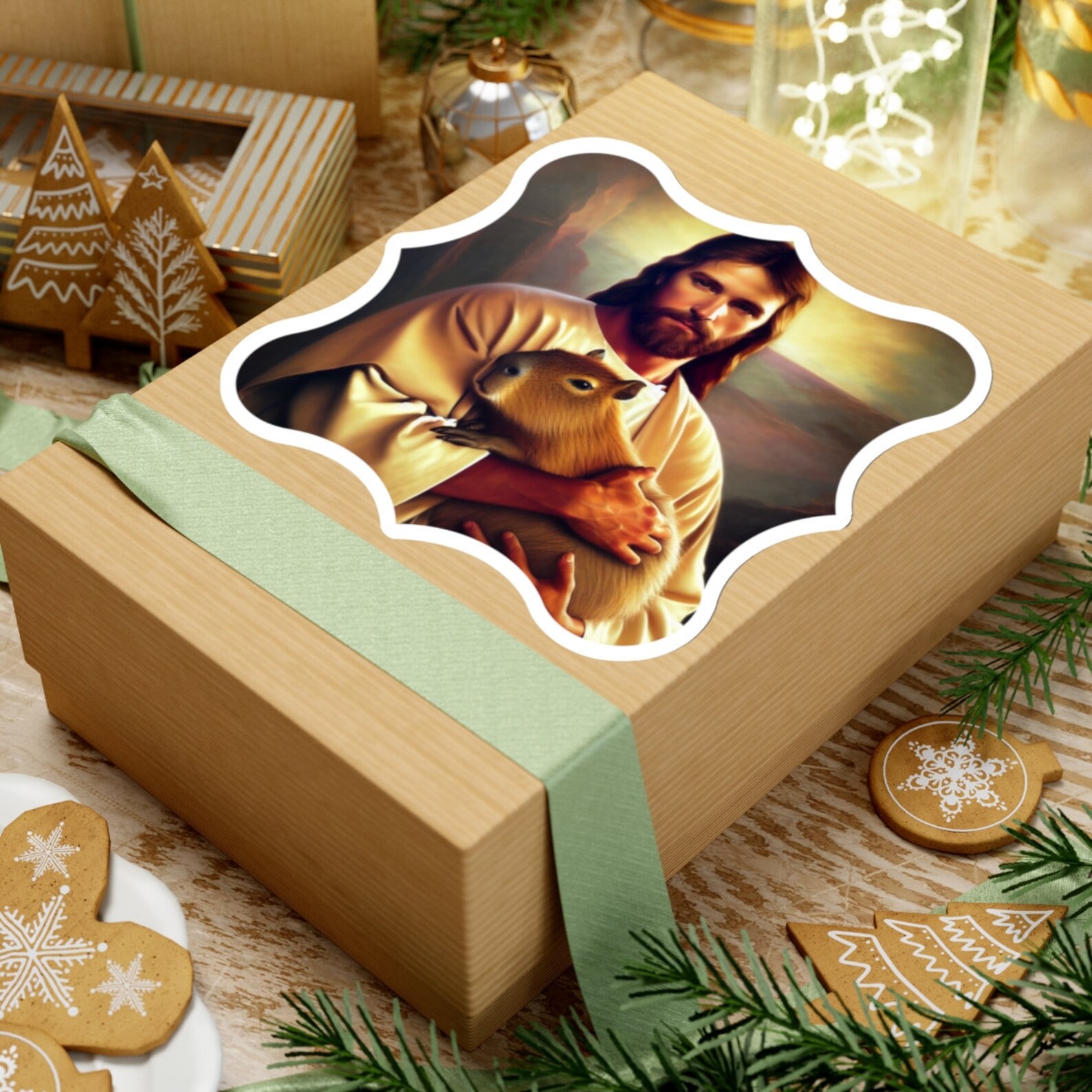 Capybara Sticker Gift Capybara Gift Stickers Cute Capybara Sticker ...