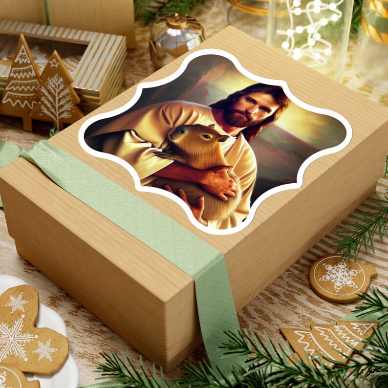 Capybara Sticker Gift Capybara Gift Stickers Cute Capybara Sticker ...