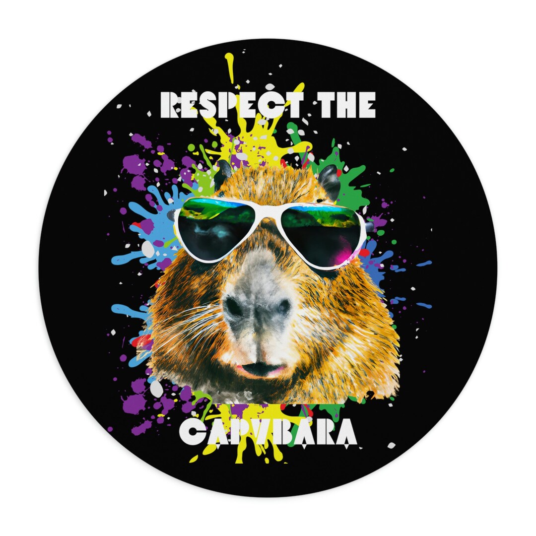 Respect the Capybara, Capybara, Capy, Cute Capybara, Capy Bara ...