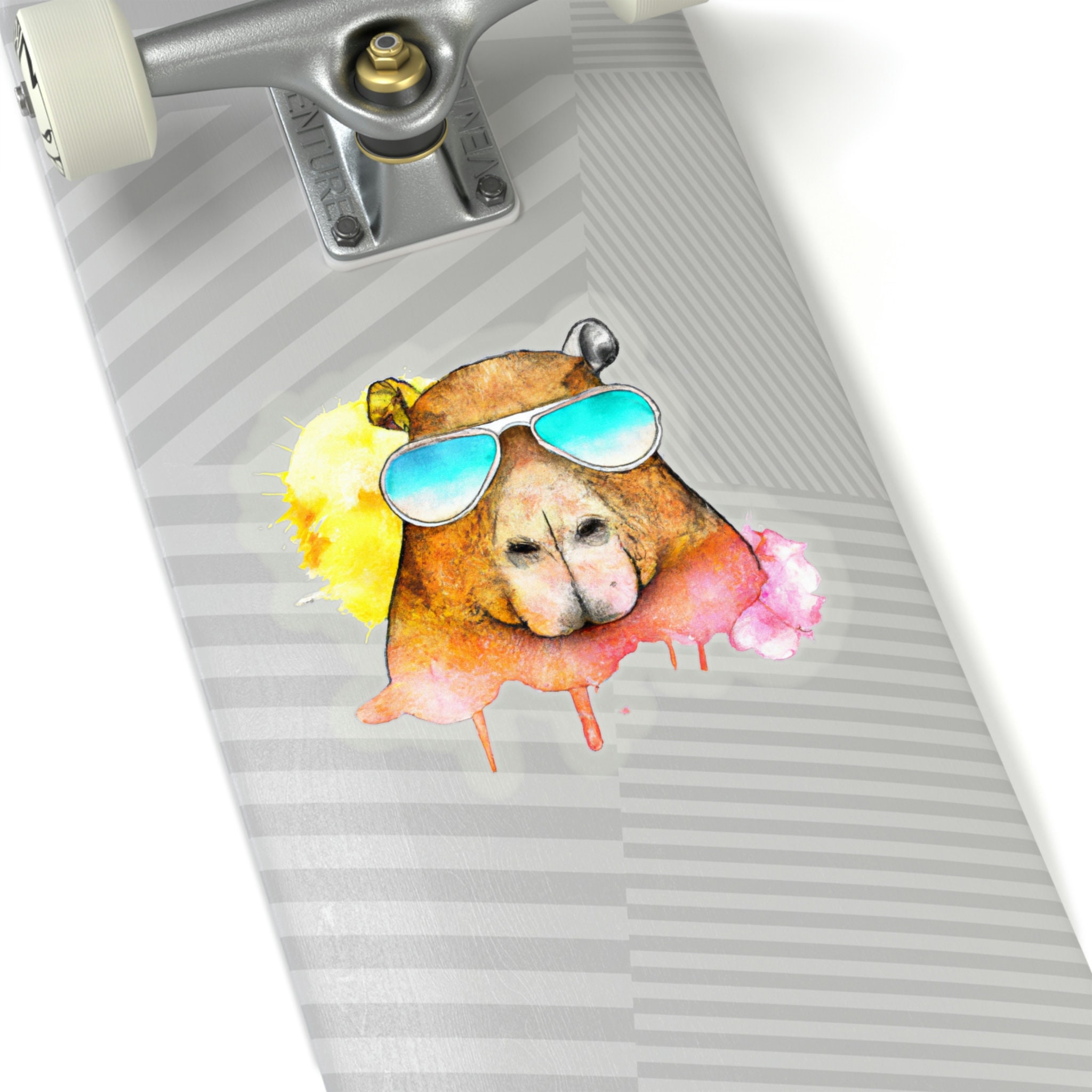 Capybara Sticker Cute Capybara Gift Sticker Capybara Lover Capy Gift ...