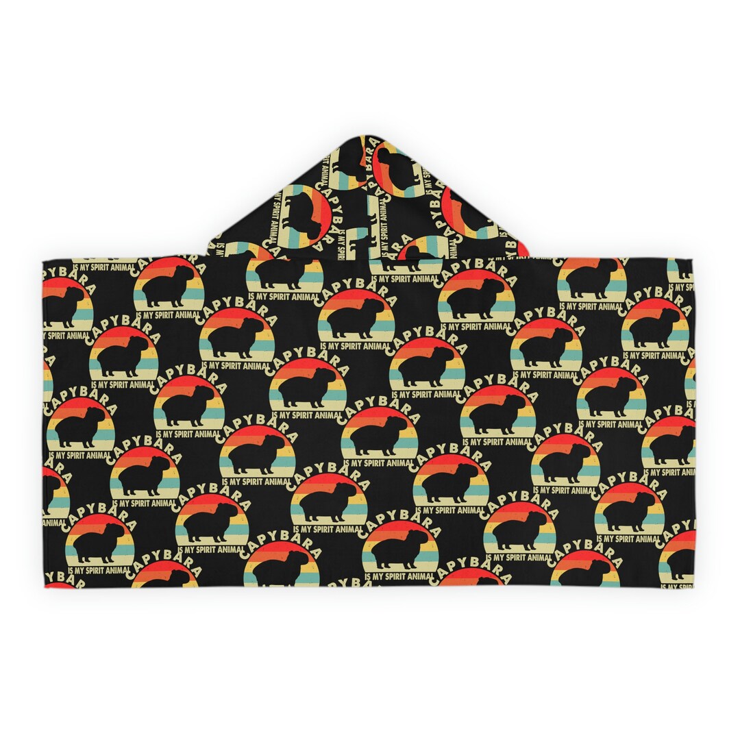 Capybara is My Spirit Animal, Capybara Towel, Cute Capybara, Capy ...
