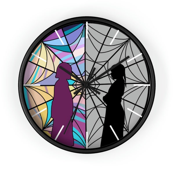 Wednesday Addams Clock - Etsy