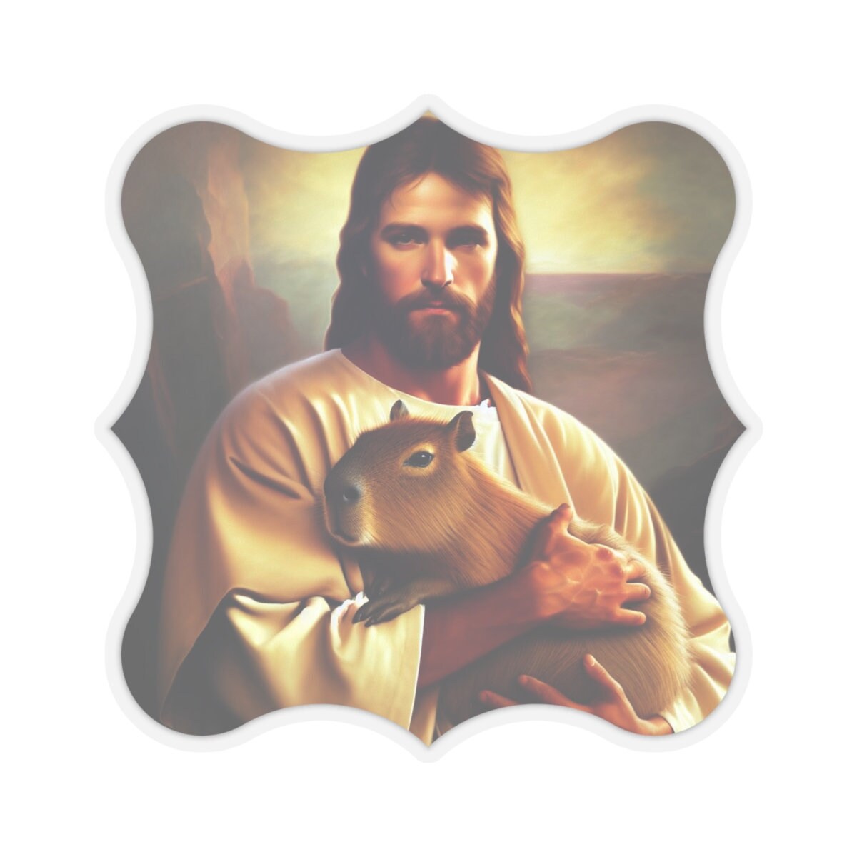 Capybara Sticker Gift Capybara Gift Stickers Cute Capybara Sticker ...