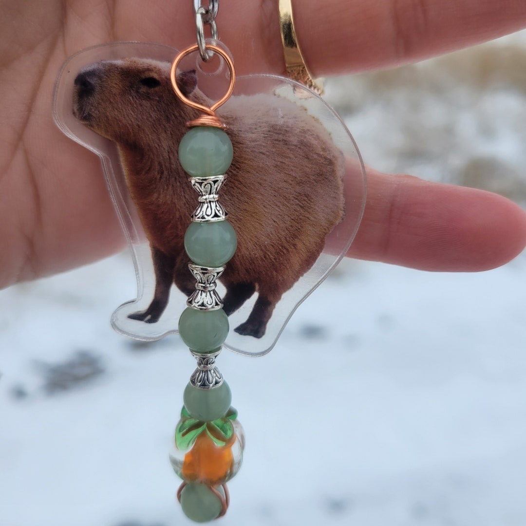 Capybara Keychain - Etsy