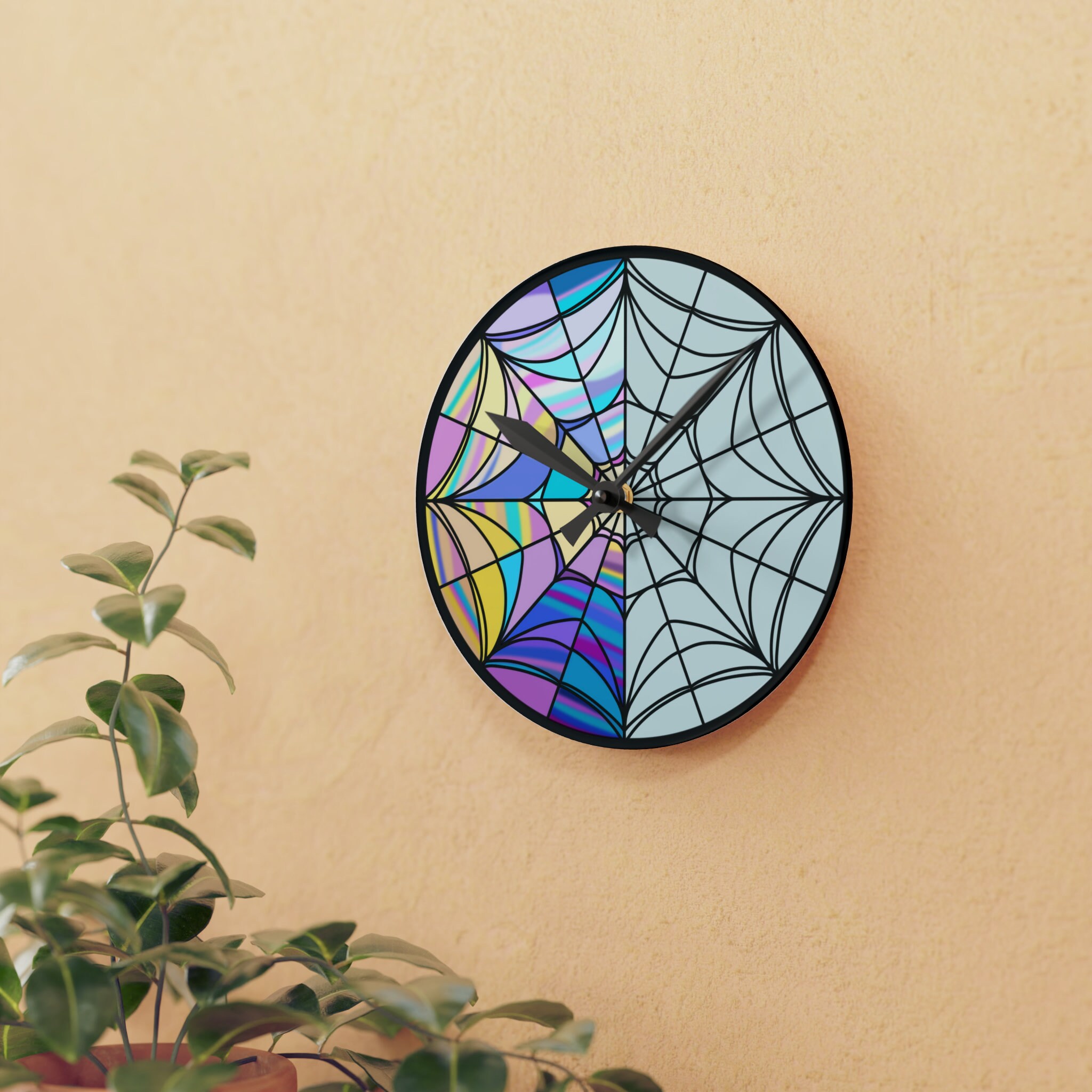 Wednesday Addams, Wednesday Acrylic Wall Clock sold by Hilda Allende ...