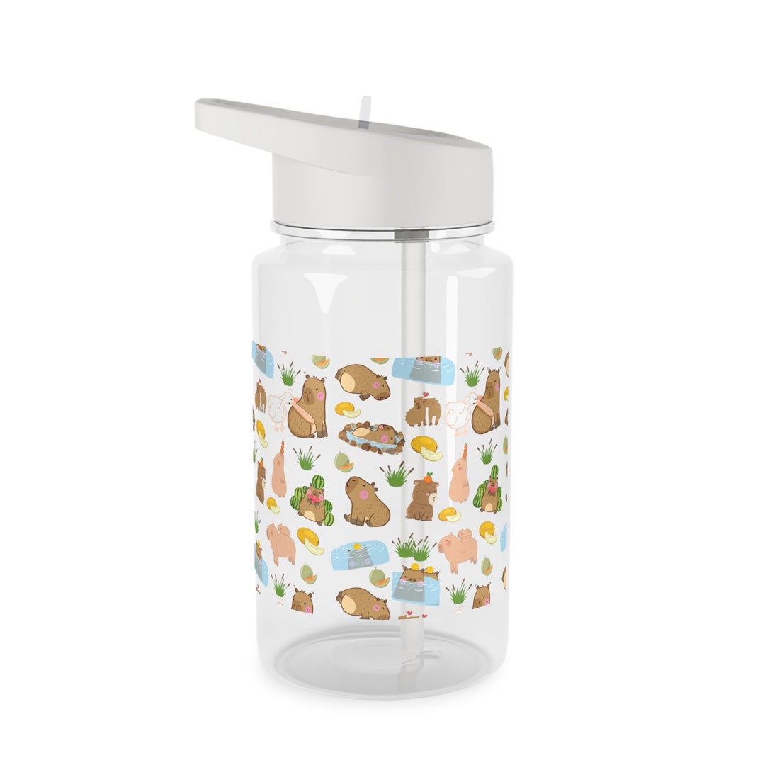 Capybara Water Bottle Cute Capybara Back to Schooltritan - Etsy Australia