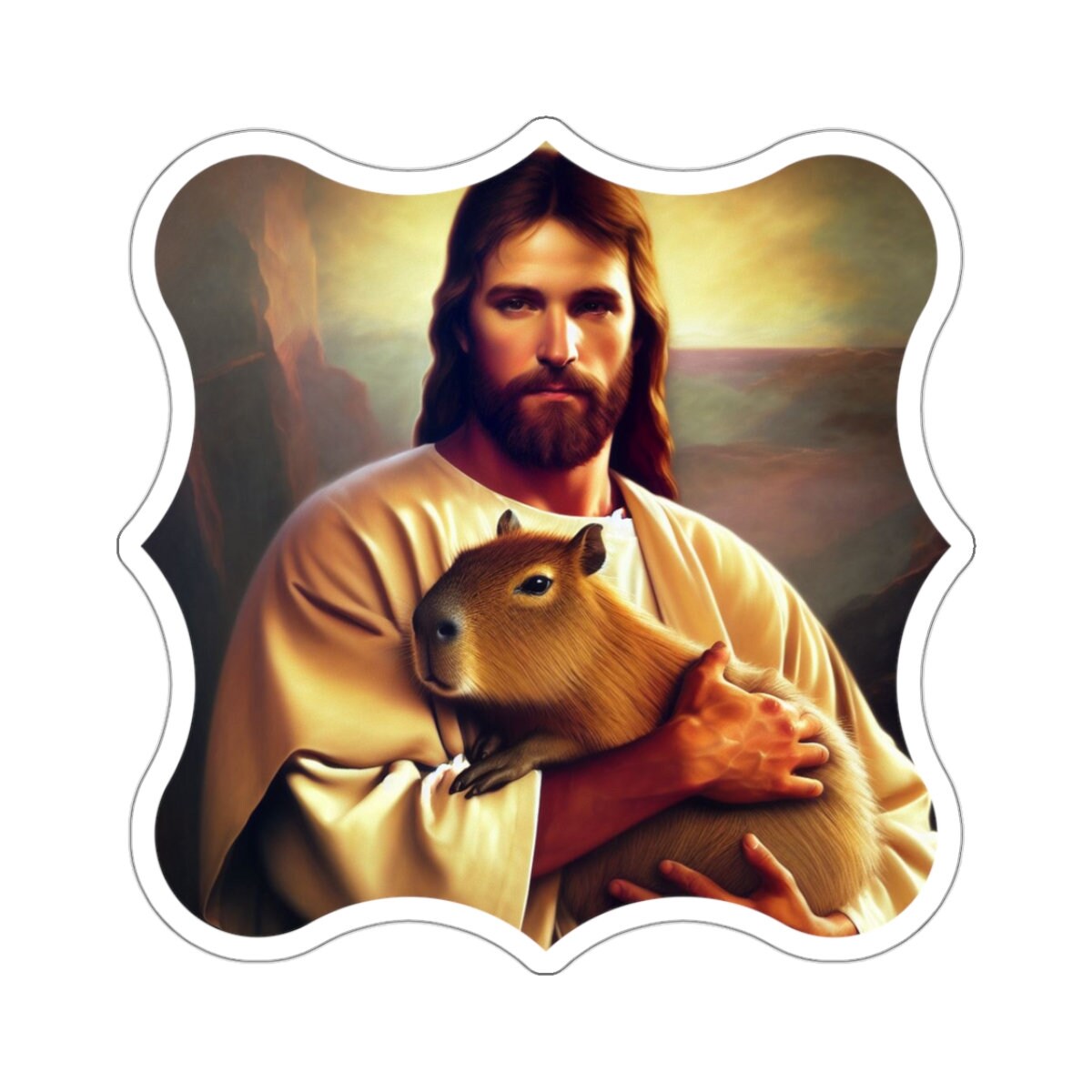 Capybara Sticker Gift Capybara Gift Stickers Cute Capybara Sticker ...