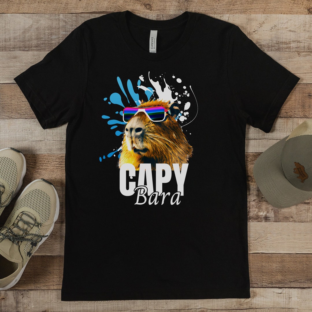 Capybara, Capybara Gift, Retro Capybara, Cute Capybara, Capy, Capy Bara ...