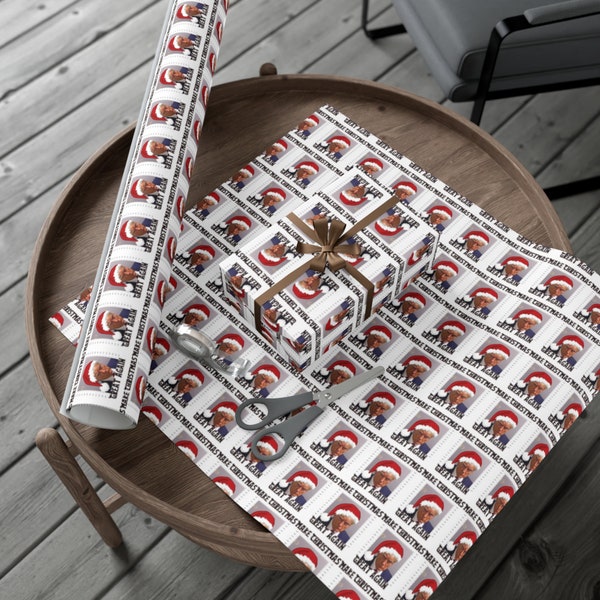 Trump Wrapping Paper - Etsy