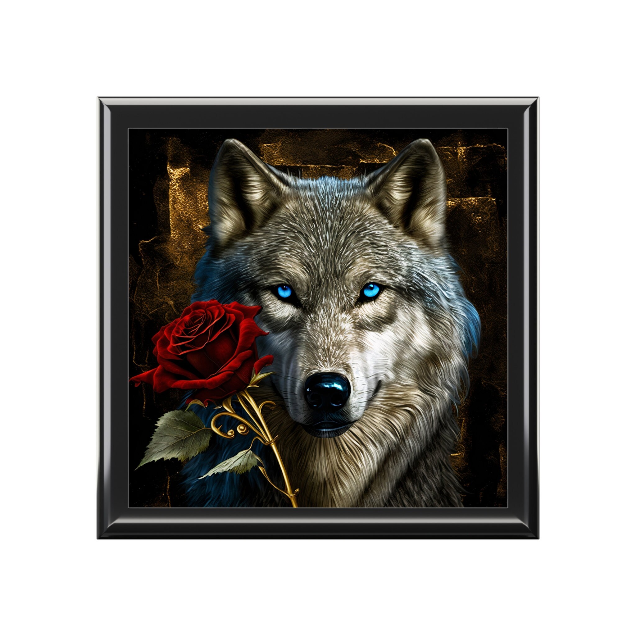 Wolf Jewelry Box - Etsy