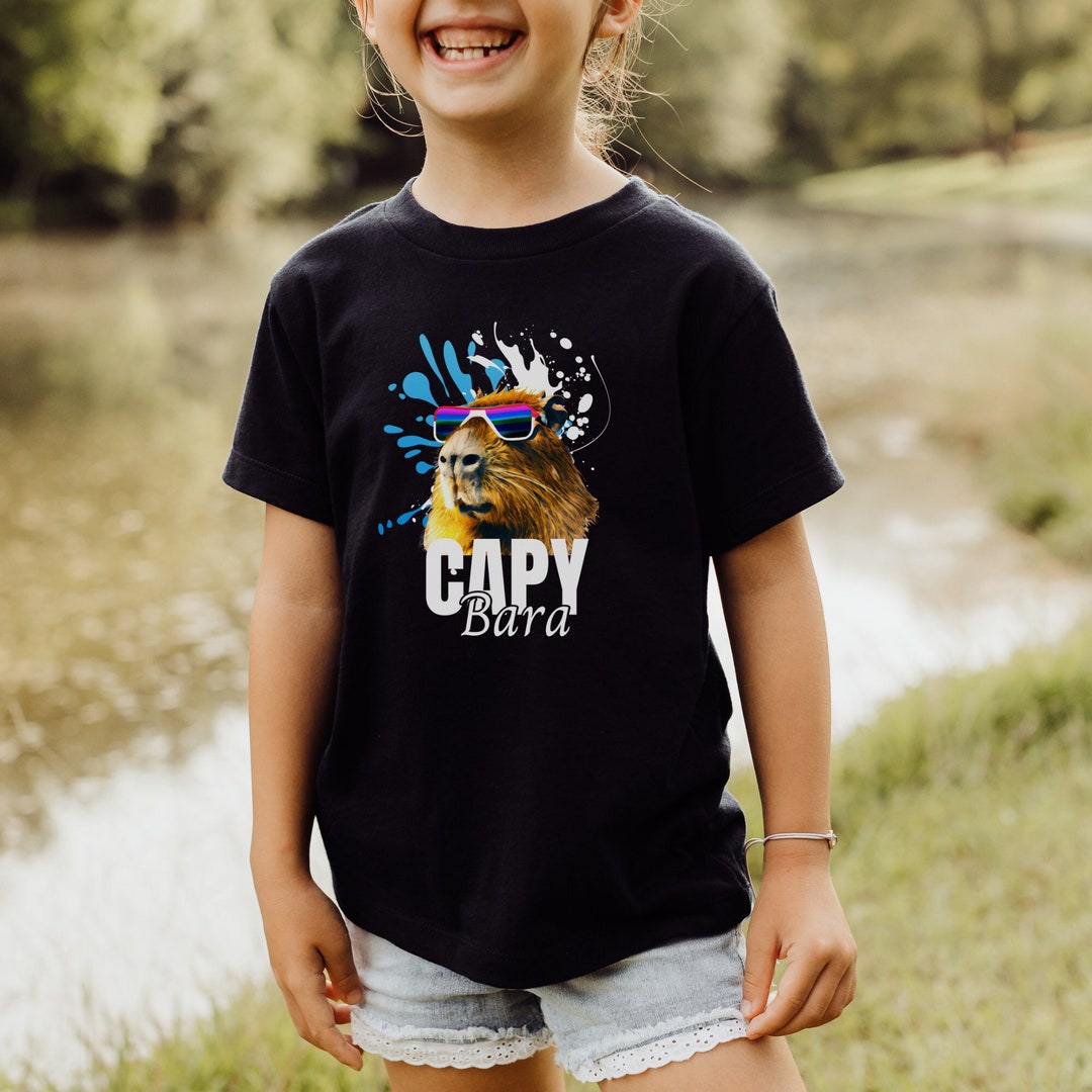 Capybara, Cute Capybara, Caoybara Gift, Capybara Shirt for Kids ...