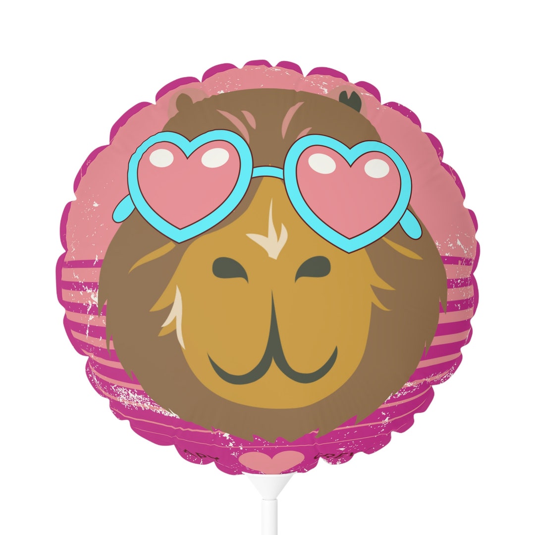 Capybara Cute Capybara Capybara Gift Capy Crew Balloon - Etsy
